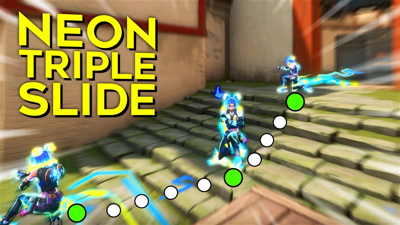 *NEW* Neon can TRIPLE Slide... - YouTube