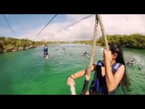 Xel Ha Zip Line 🇲🇽😎🎥 Rivera Maya, MX 😁 - YouTube