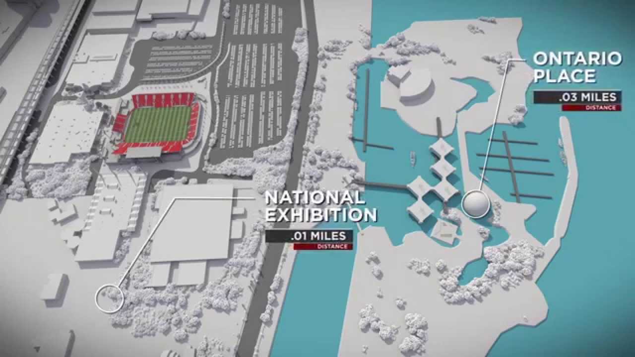 New BMO Field Fly Through - YouTube