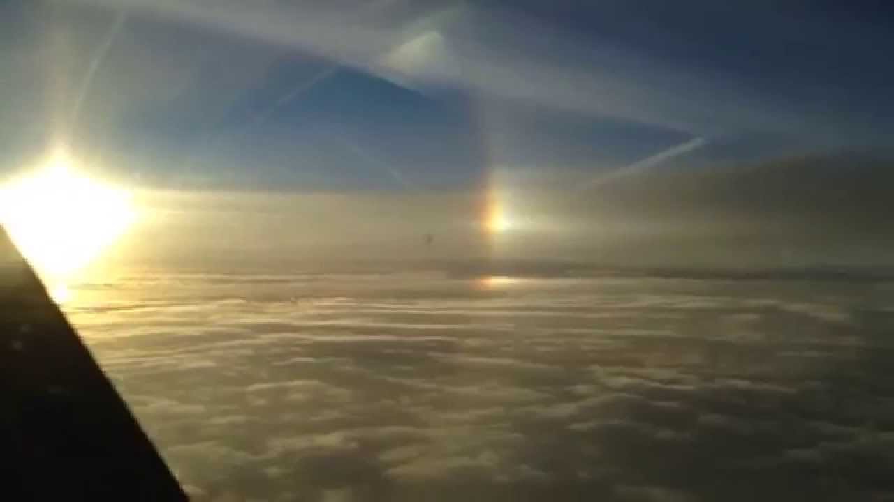 High Altitude Sunset Phenomenon - YouTube