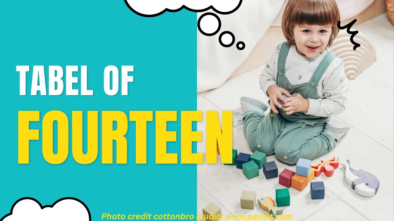 Learn Multiplication Table of 14 | Multiplication Times Table of 14 ...