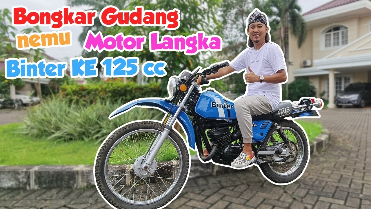 TRAIL KAWASAKI BINTER KE 125 CC | ADE JIGO - YouTube