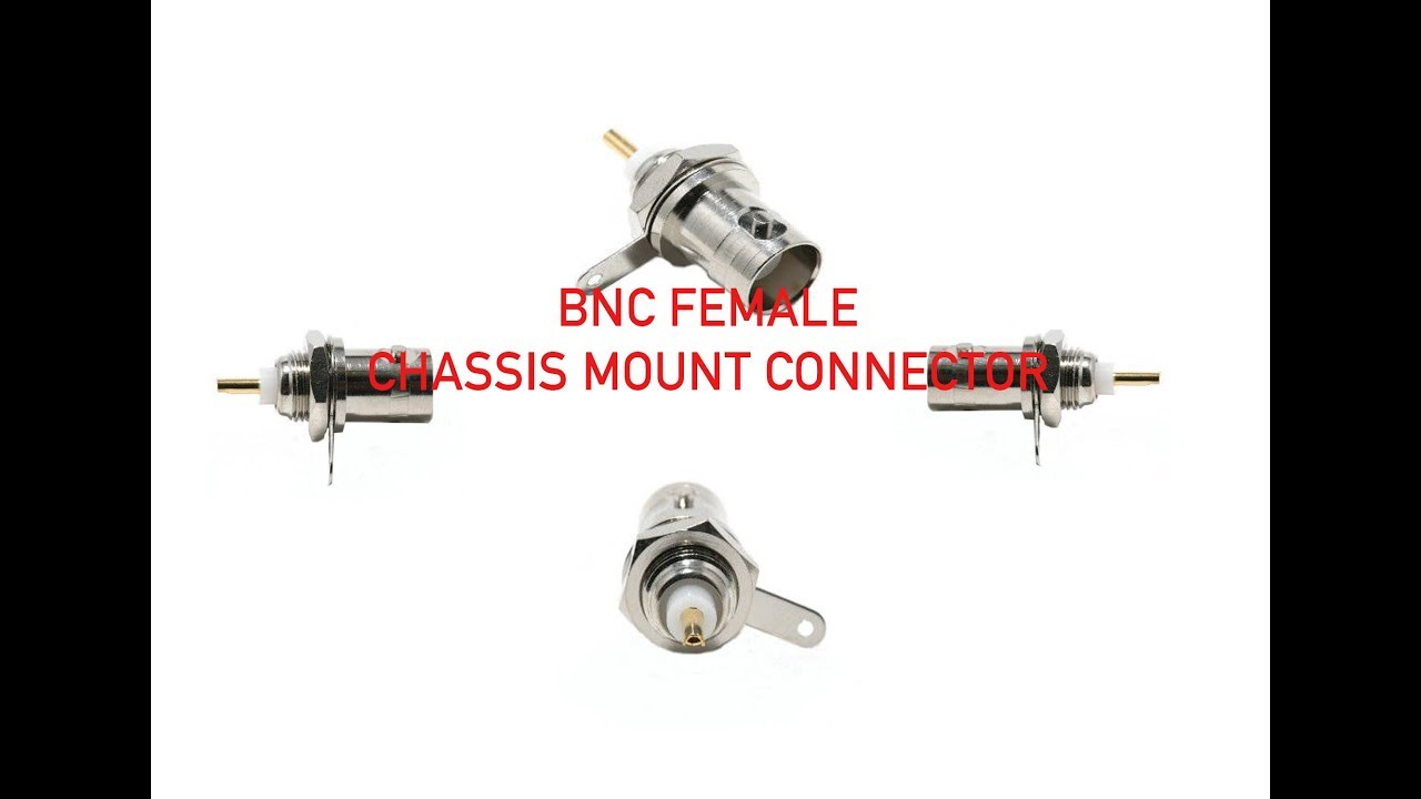 BNC Female Chassis Mount Connector # 304 - YouTube