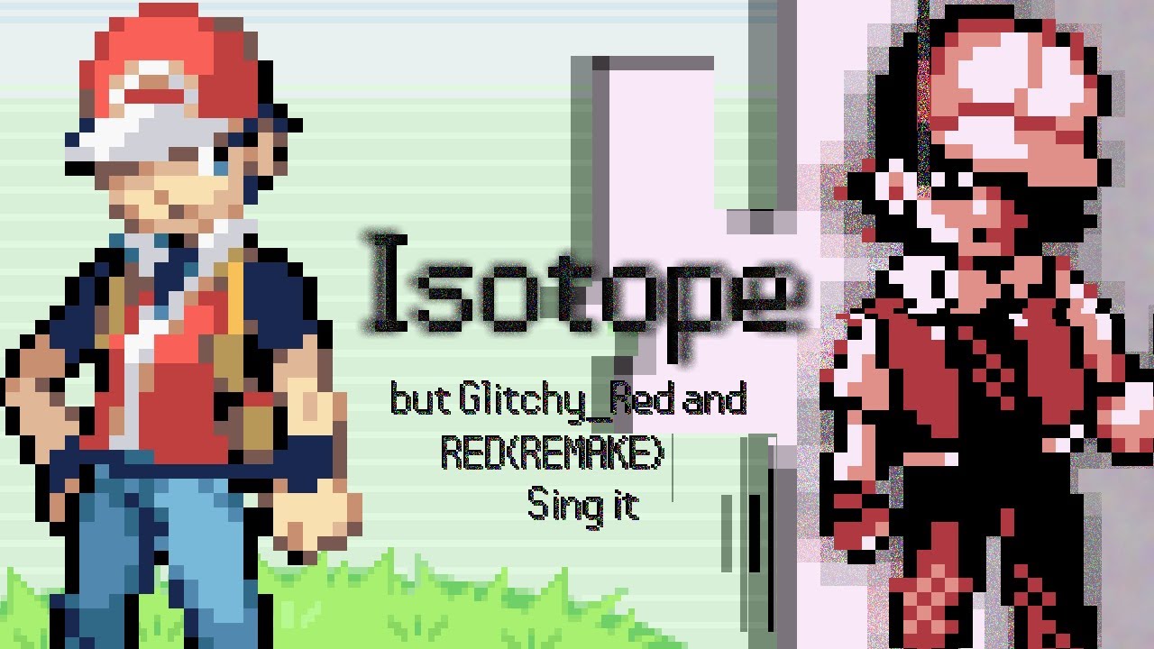 Isotope pero Glitchy Red y Red (REMAKE) lo cantan - Friday Night Funkin ...