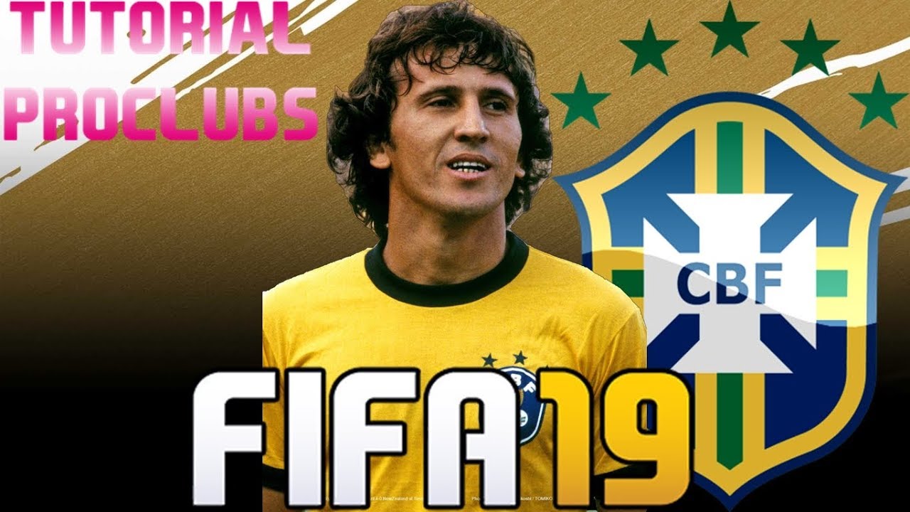 FIFA 19 - TUTORIAL FACE I Zico (ICON) [Pro Clubs] - YouTube