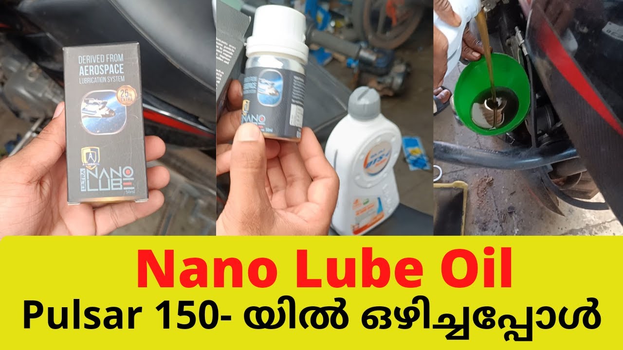 Nano Lube Oil-Using Pulsar 150 #nanolubeoil#pulsar150#oilchange# ...