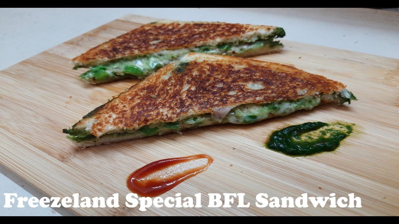 Cheesy Onion Capsicum Grilled Sandwich Recipe-Freezeland Special BFL ...