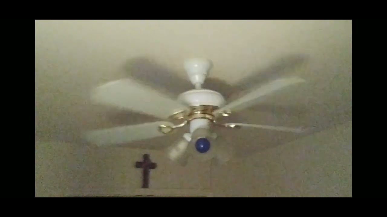 42" Hampton Bay Bridgeton Ceiling Fan - YouTube