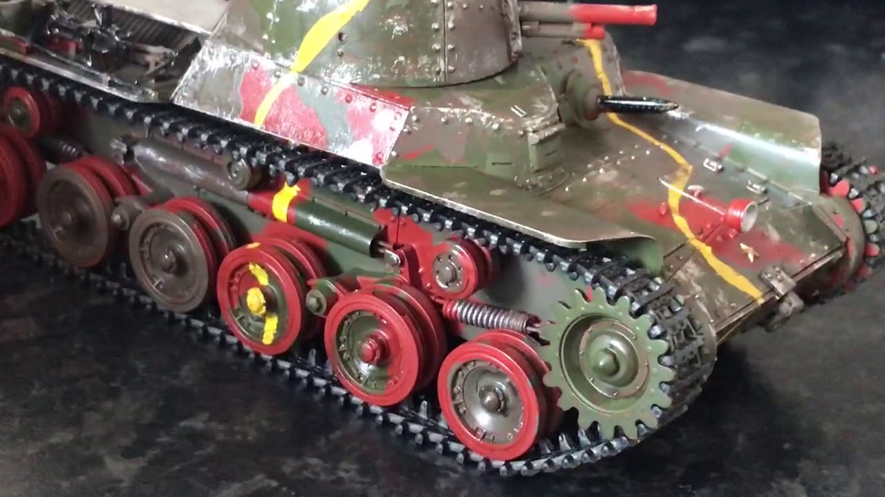 Tamiya 1/35 scale Japanese medium tank Type97 (CHI-HA) - YouTube