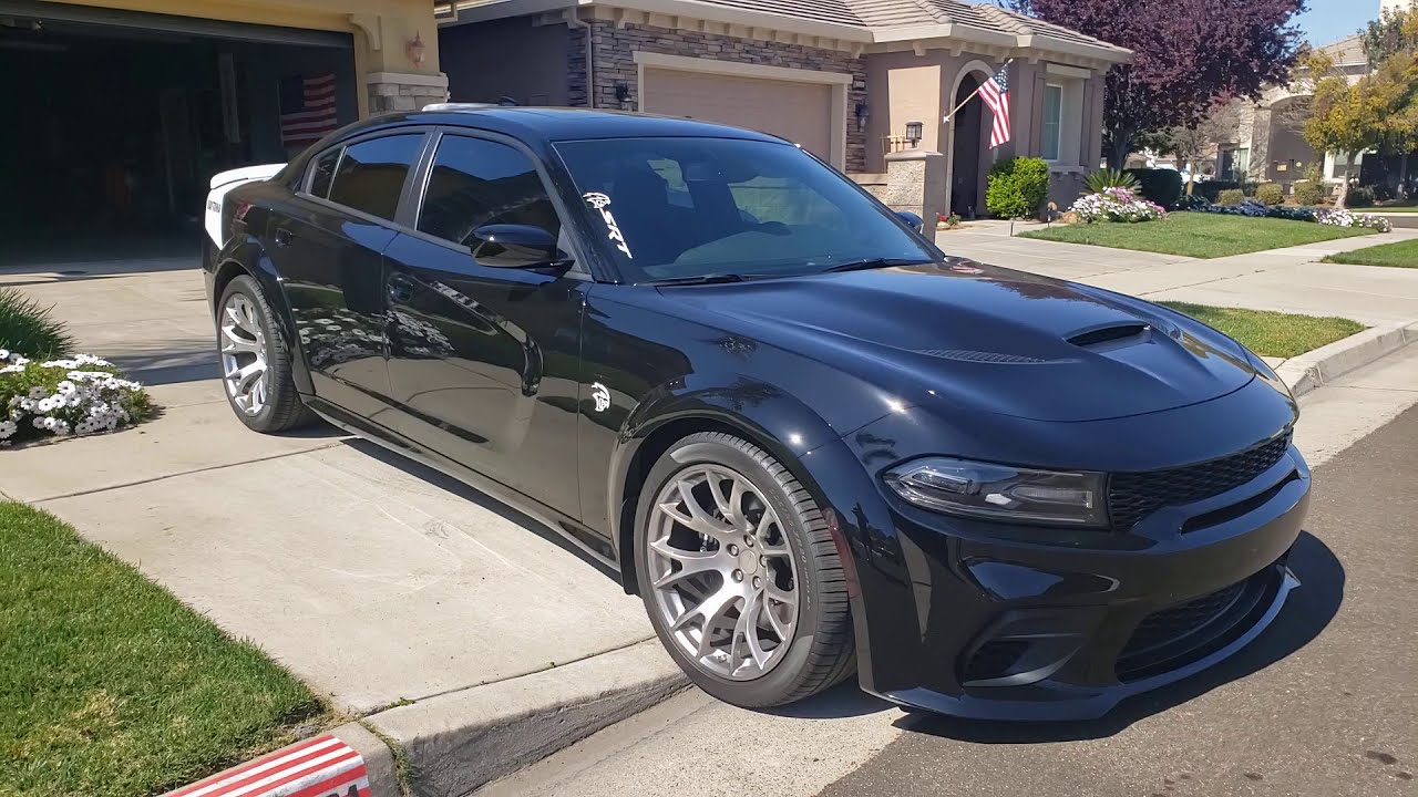 1ST TO DO Blacked out marker and tail lights on my 2020 CHARGER HELLCAT ...