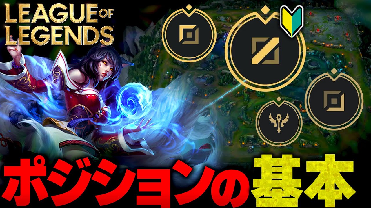 【やさしいLoL入門】最初に知っておきたいポジションとロールの基本【League of Legends】 - YouTube