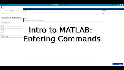 Intro to MATLAB (Onramp Course) - YouTube