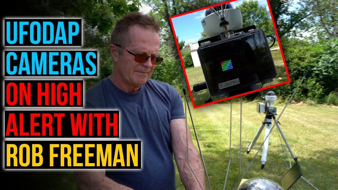 UFODAP Cameras on High Alert with Rob Freeman | Marysburgh Vortex Expedition 2022 - YouTube