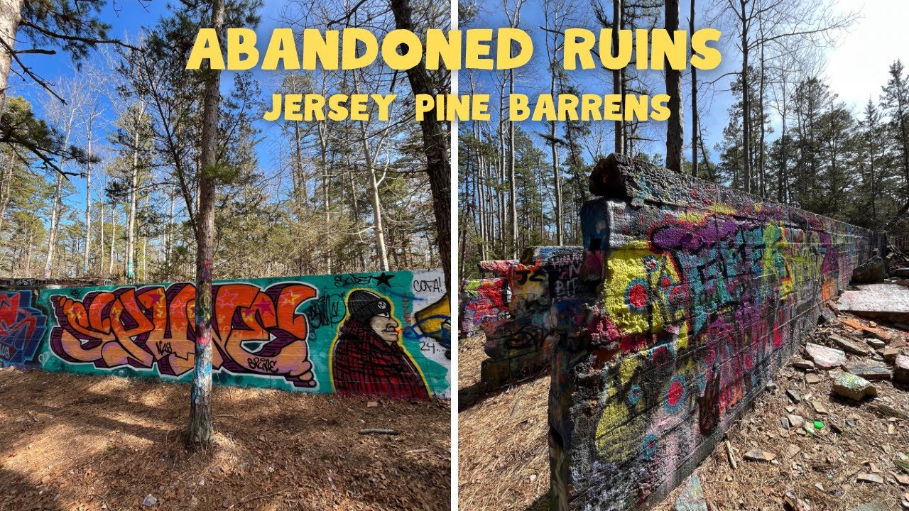 New Jersey Pine Barrens Abandoned Brooksbrae Brick Factory - YouTube