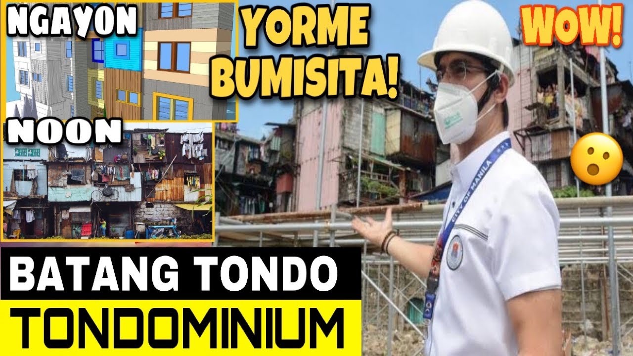 TONDOMINIUM PROJECT ng BATANG TONDO YORME, BINISITA! MAGKAKABAHAY na ...