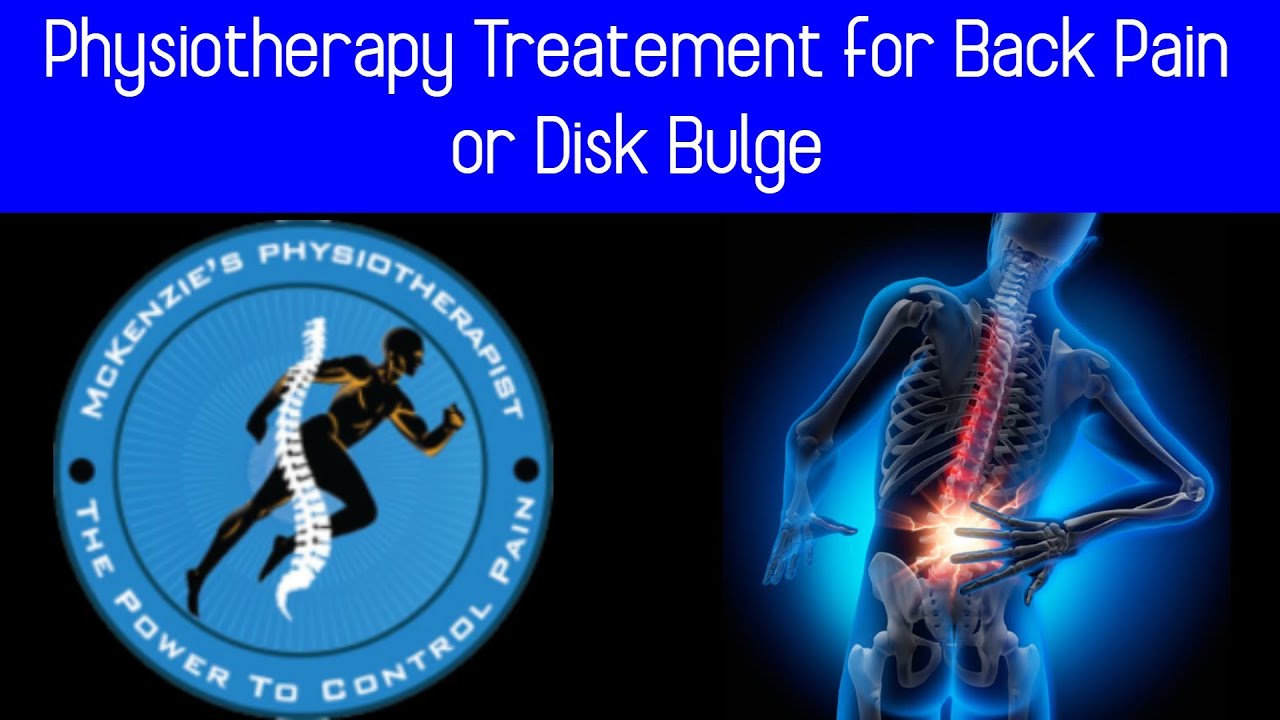 Physiotherapy Treatment for Back Pain/Disk Bulge | Physio Nathan - YouTube