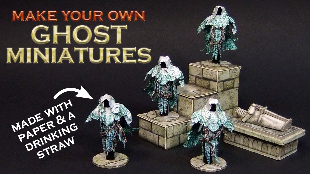 Episode 95: Make your own ghost miniatures! - YouTube
