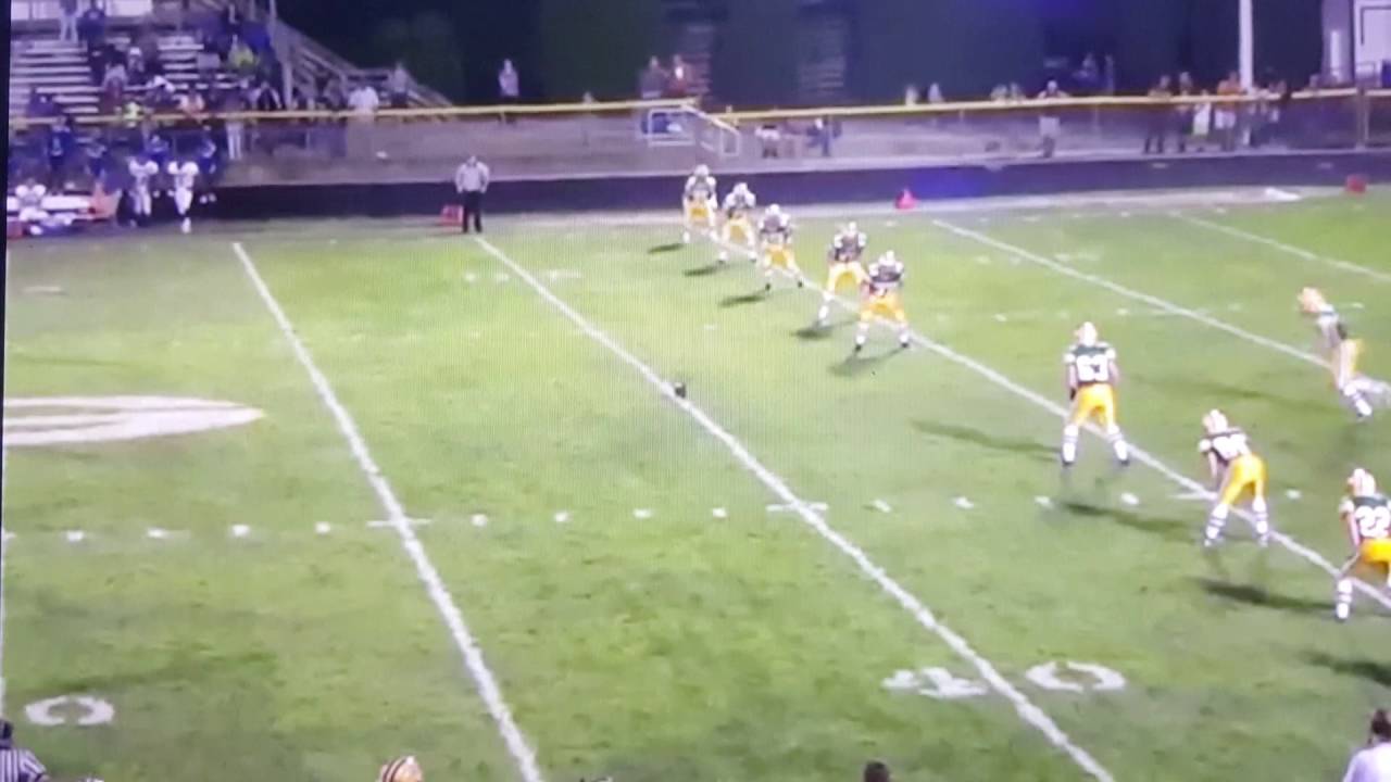 Ricky Anderson #1 95yrd Kickoff return vs Geneseo - YouTube