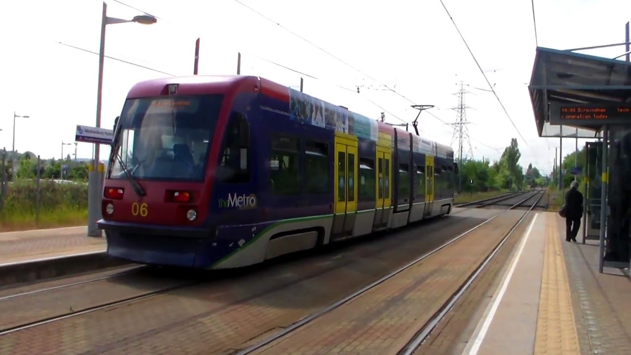 National Express Midland Metro T-69 Trams on the Midland Metro (24th ...