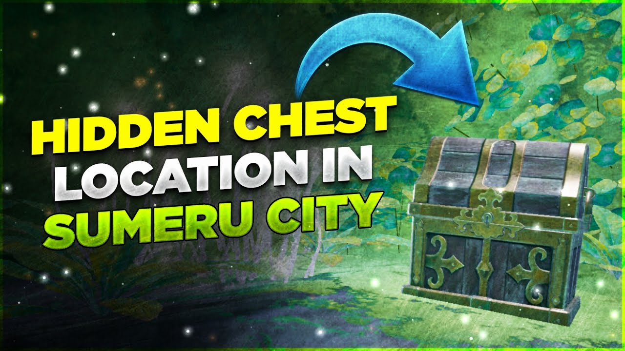 Hidden Chest Locations in Sumeru City Genshin Impact - YouTube