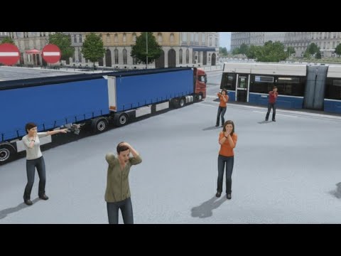 Crazy Driving Two Combined Container In Truckers Of Europe 3 || Croxx ...