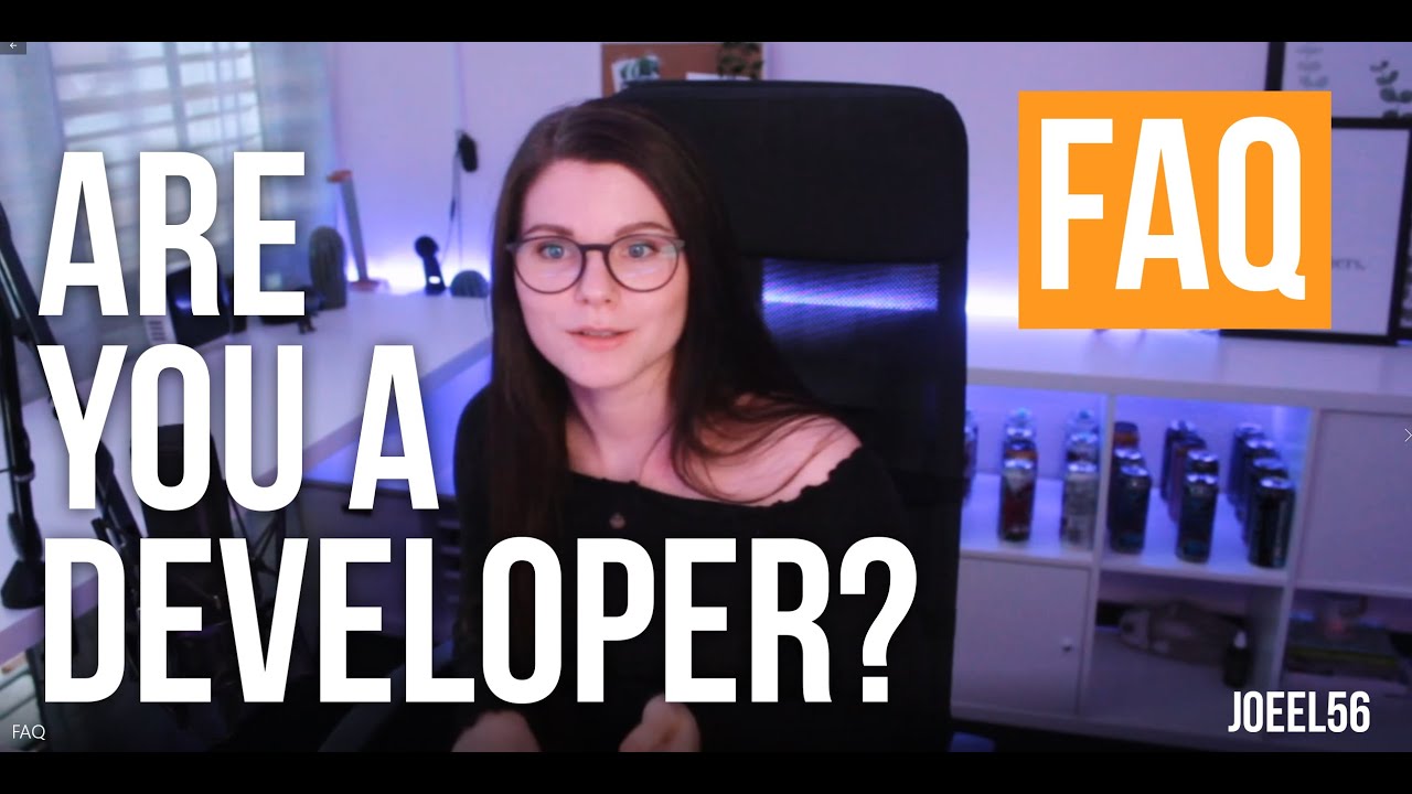Are you really a Developer?! | FAQ with Joeel56 - YouTube