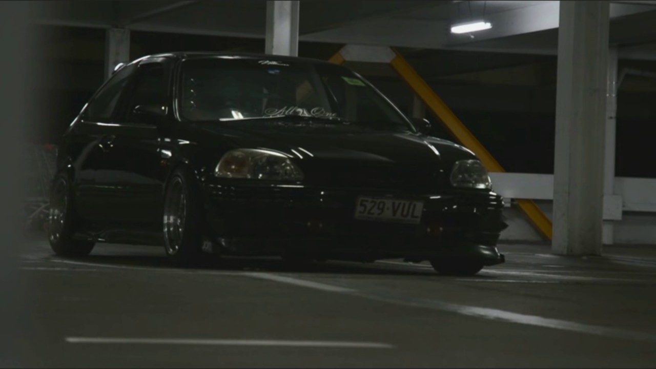 turbo stanced ek civic | static - YouTube