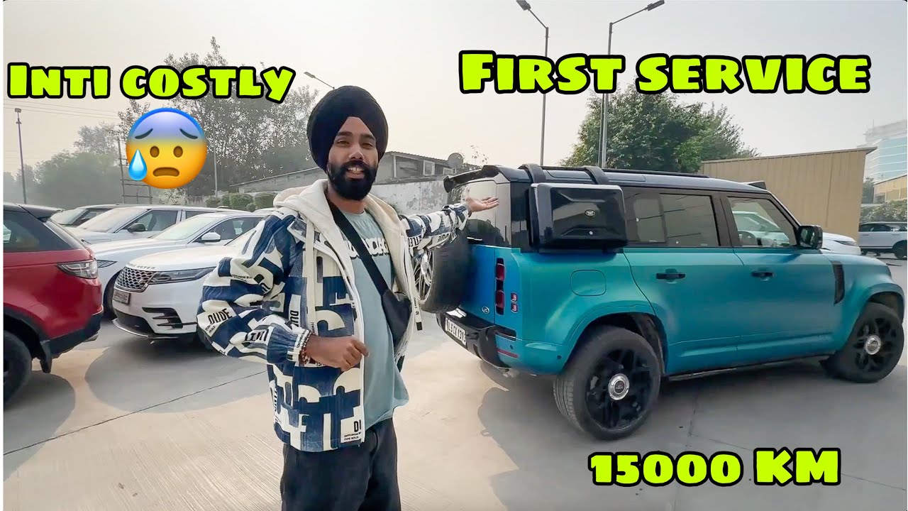 Defender ki First Service itni jayada mehngi ki hosh hi udd gaye 😣 ...