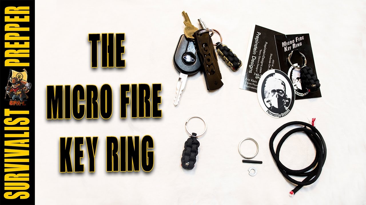 Micro Fire Key Ring for Preppers (Review) - YouTube