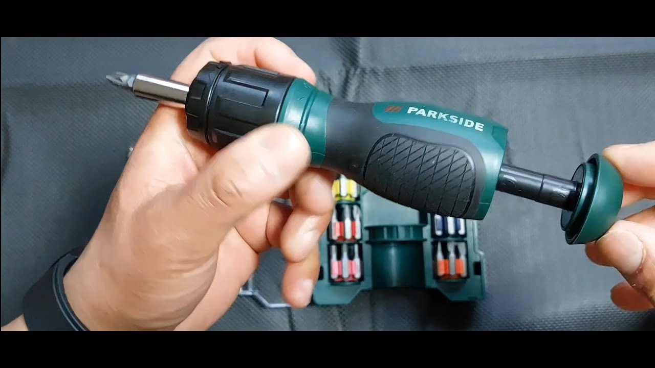 Review of Parkside Screwdriver Set - 31 Piece - YouTube