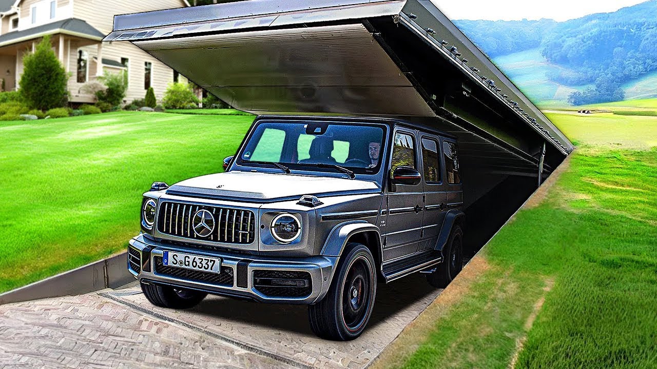 Ingenious Hidden Parking Garages of The Next Level - YouTube