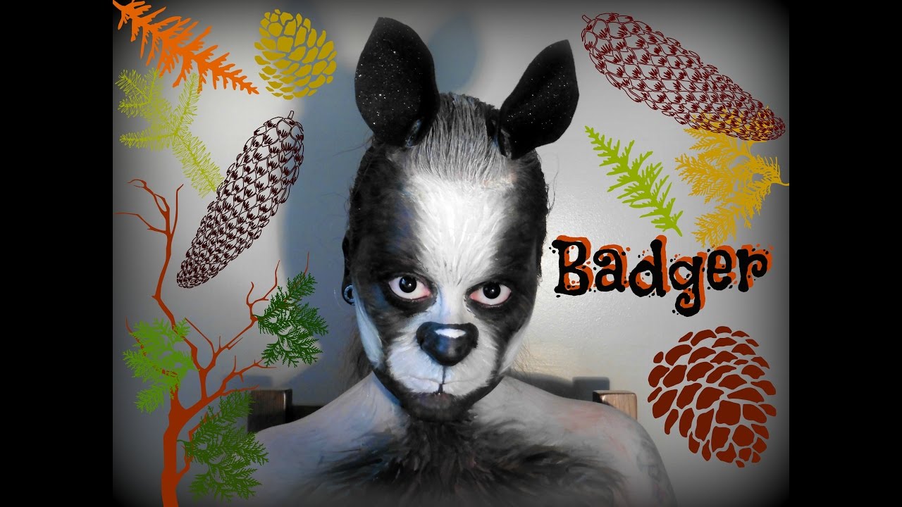 Badger Face Painting Tutorial | Hufflepuff House | Ban The Cull - YouTube