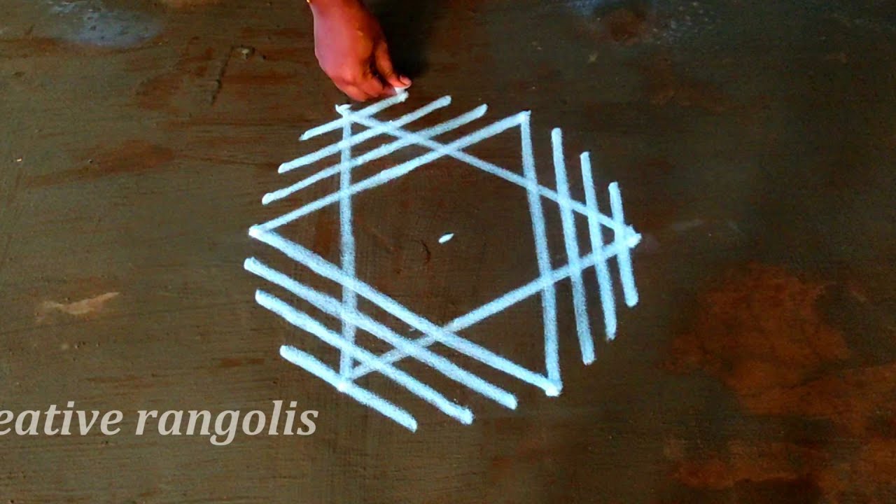 Panguni madham Small padi kolam design🌹Daily use Chinna muggulu🌹Simple ...