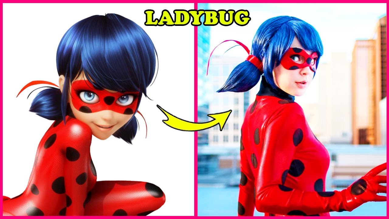 Miraculous Ladybug IN REAL LIFE 💥 Cat Noir & ALL Characters 👉 ...