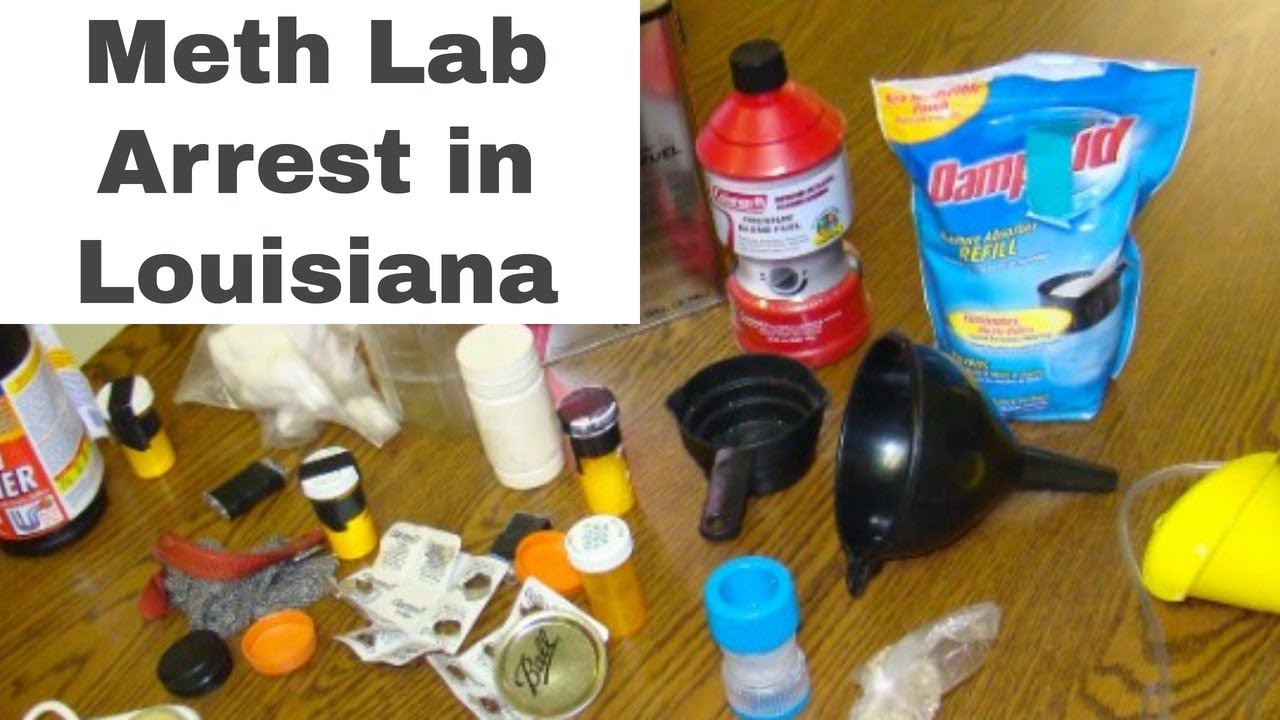 Creation of Clandestine Lab for Methamphetamine in Louisiana | La RS 40 ...