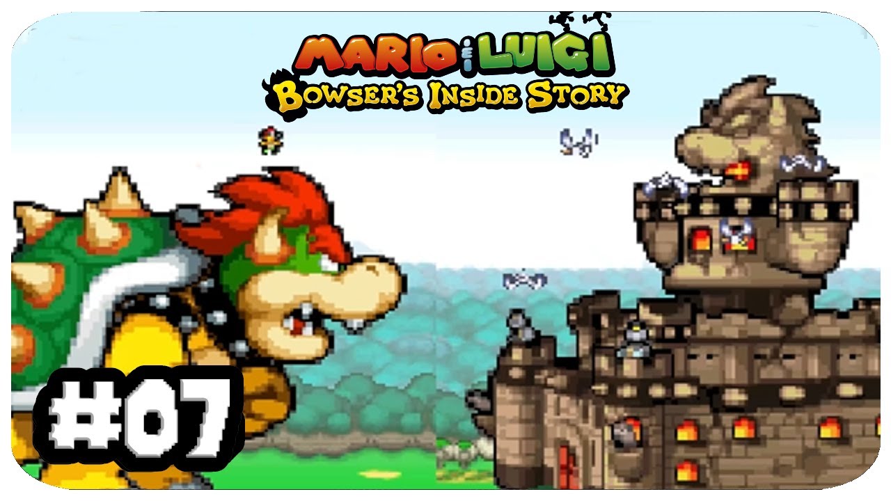 Mario & Luigi: Bowser's Inside Story - Walkthrough Part 7 - Giant ...