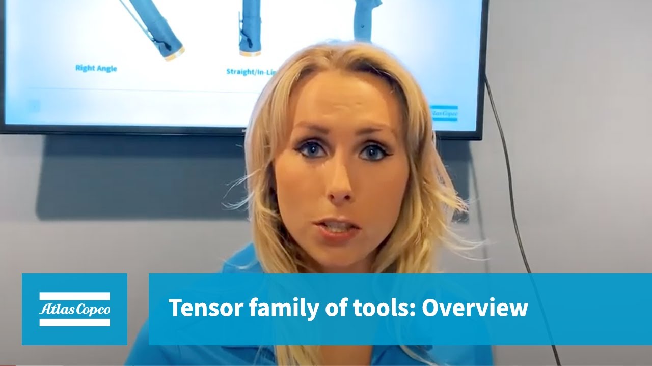 Tensor family of tools: Overview | Atlas Copco - YouTube