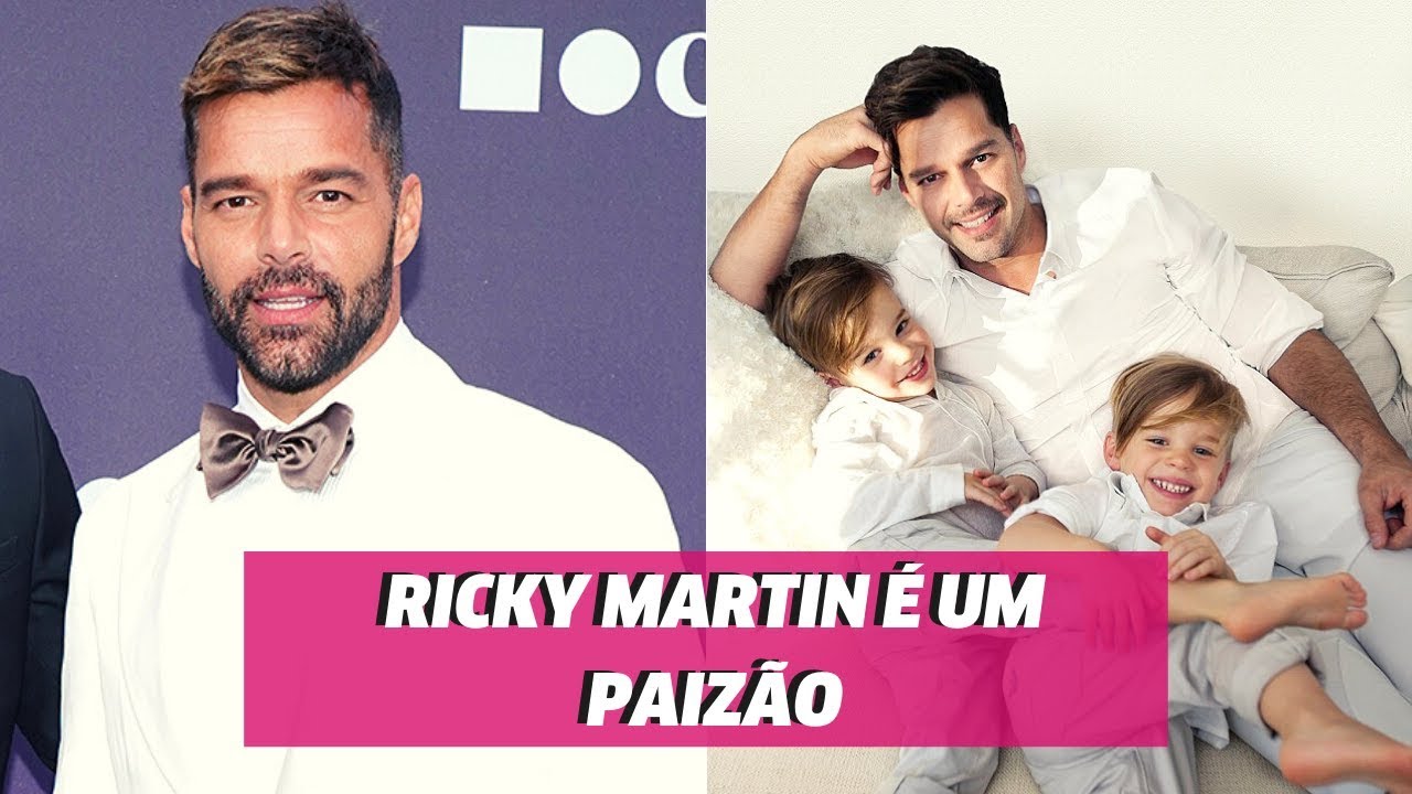Ser pai foi a melhor coisa que aconteceu com Ricky Martin | Famosos | VIX Icons - YouTube