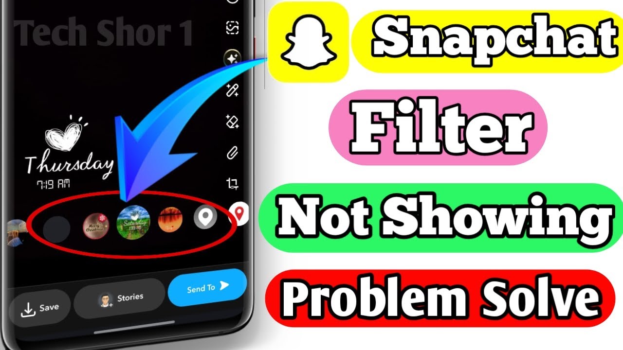 How to Fix Snapchat Filter Not Showing Problem Solve | Snapchat Filter ...