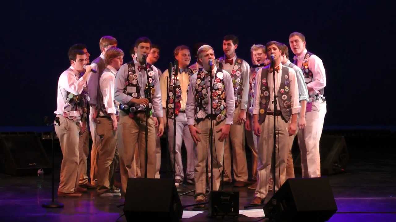 UNC Clef Hangers - Wagon Wheel (Fall Concert 2011) - YouTube