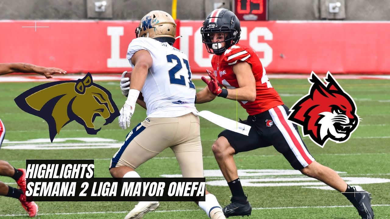 HIGHLIGHTS | Pumas Acatlán vs Linces UVM | Semana 2 Liga Mayor | ONEFA ...