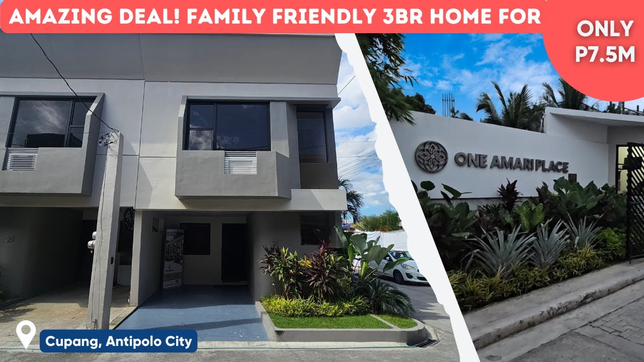 Family Friendly Home in Cupang Antipolo - One Amari Place House Tour ...