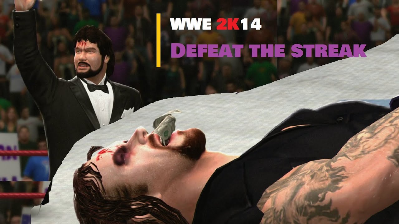 WWE 2K14 | Ted DiBiase vs. The Undertaker | Defeat the streak - YouTube
