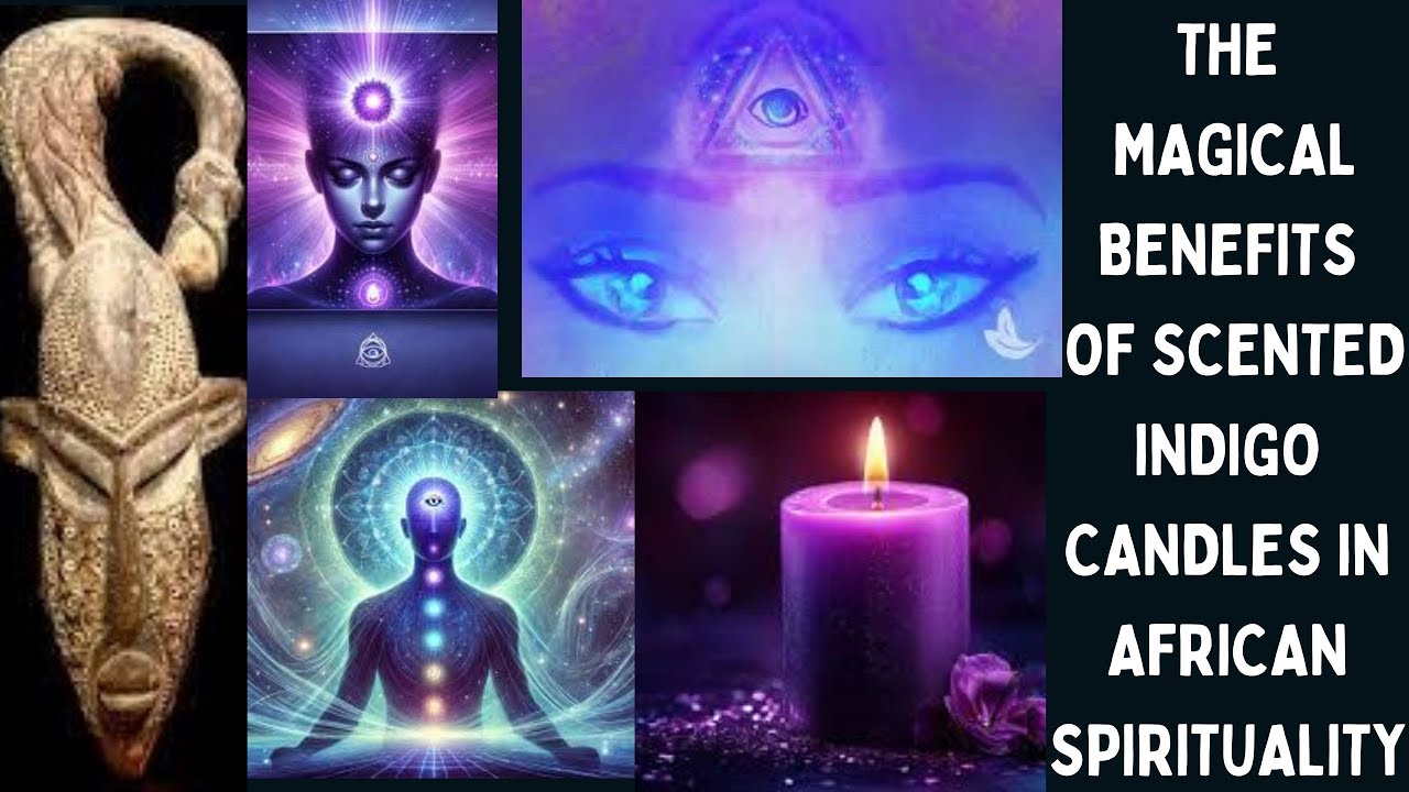 The Magical Benefits of Scented indigo Purple Candles in African ...