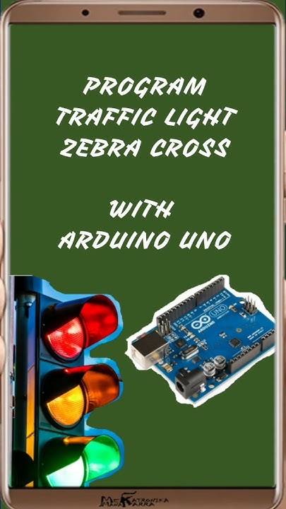 Program traffic light zebra crossing with Arduino uno #arduinoproject #trafficlight - YouTube