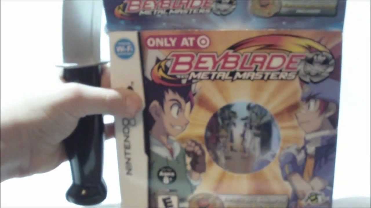 Beyblade Metal Masters Awesome DS Game unboxing (with Special Guest ...