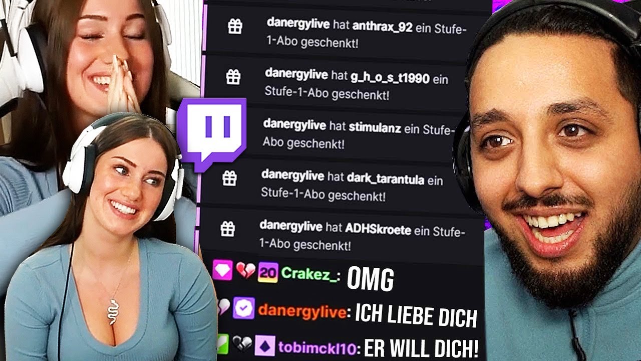 Sie Reagiert auf meinen SONG für Sie .. (FAYE) in ihrem STREAM - YouTube
