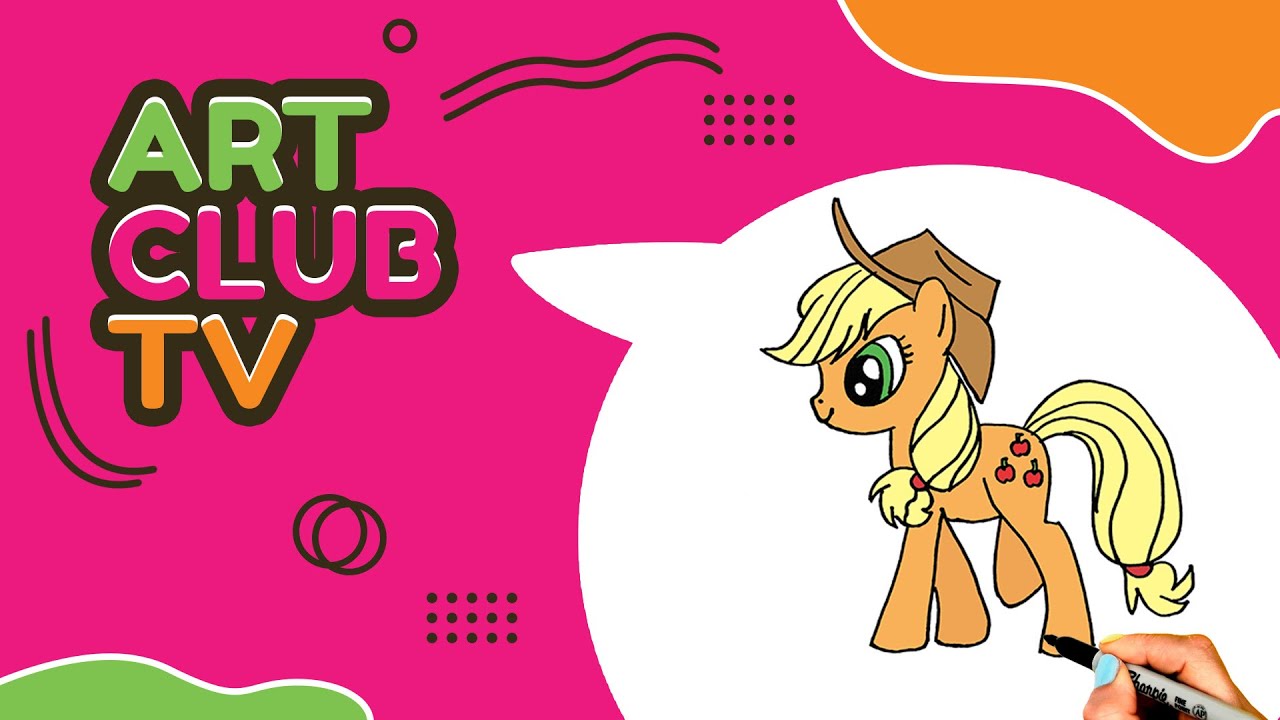 How to Draw Applejack from My Little Pony: Easy & Honest Fun! 🍎🤠 - YouTube