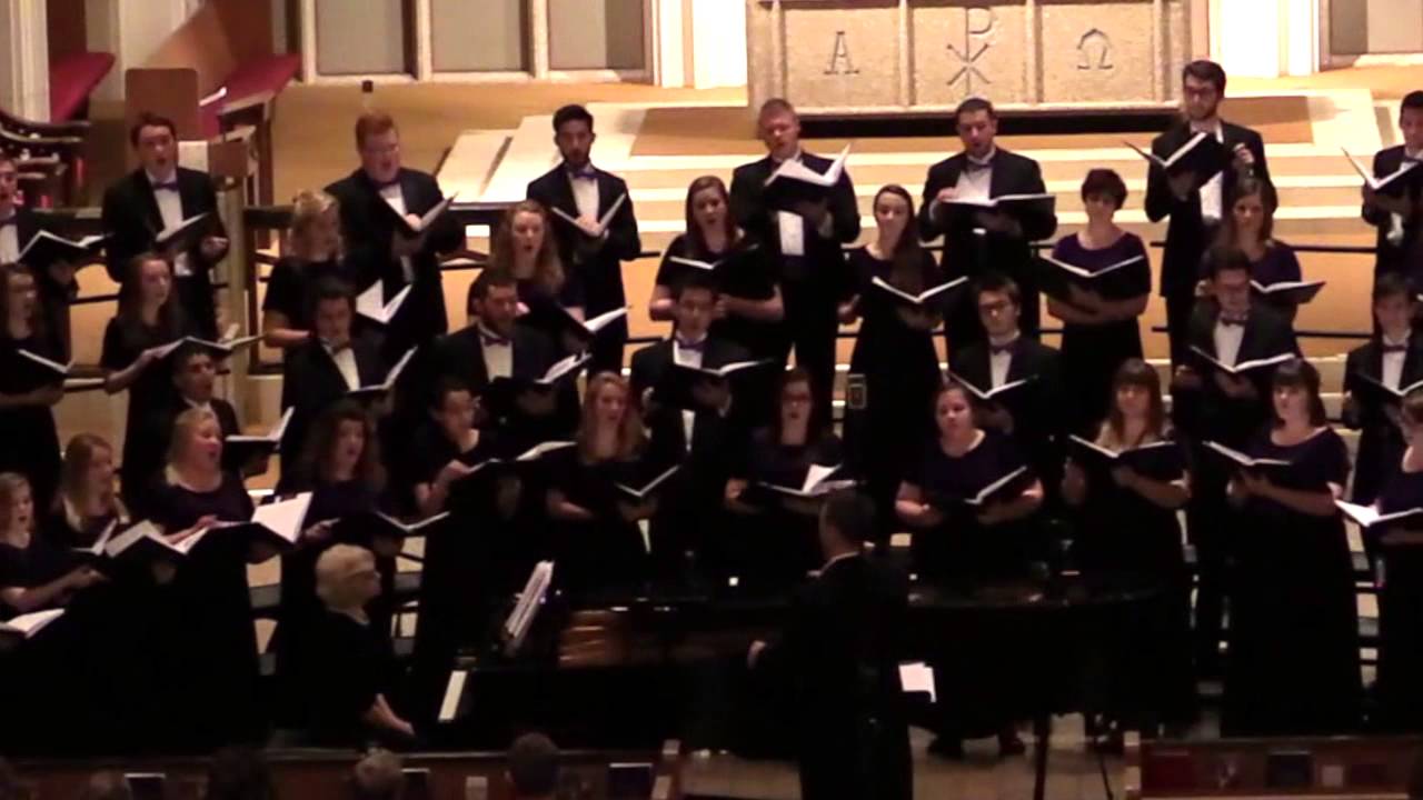 TCU Concert Chorale Fall Concert 2015 part 2 - YouTube