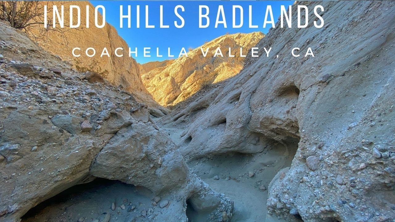 Indio Hills Badlands - an amazing desert hike through slot canyons and ...